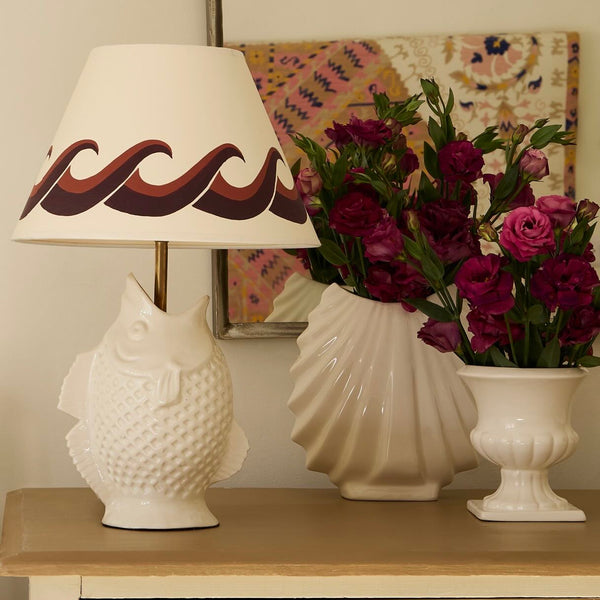 Ceramic Shell Vase | Villa Bologna Pottery
