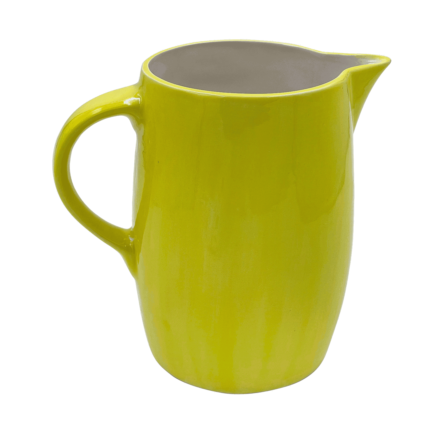 Yellow Water Jug | Villa Bologna Pottery