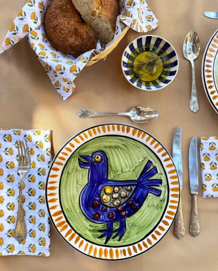 Handmade & Hand Painted Pottery in Malta | Villa Bologna Pottery