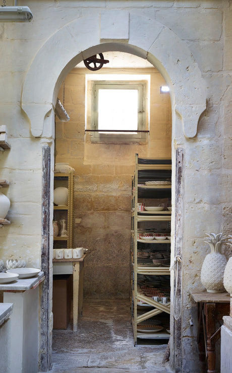 Handmade & Hand Painted Pottery in Malta | Villa Bologna Pottery