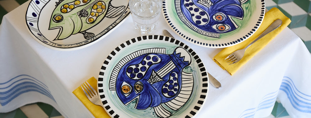 Handmade & Hand Painted Pottery in Malta | Villa Bologna Pottery